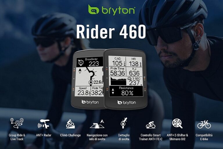 Nuovo Bryton Rider 460: più semplice e più smart! – Solobike.it
